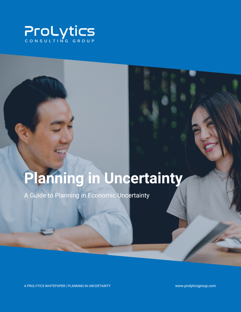 Planning in Uncertain Times: Navigating Risks in Finance Planning